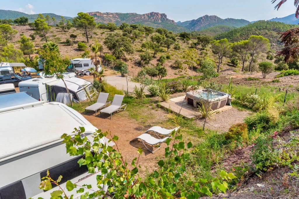 Plan du camping - Esterel Caravaning